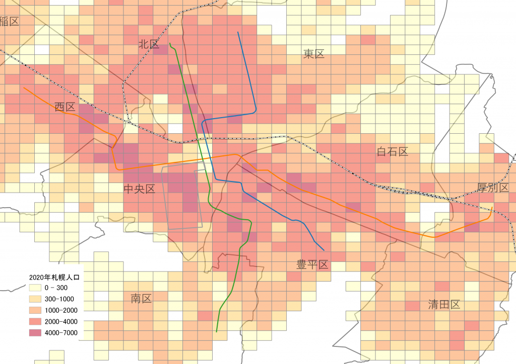 札幌の人口 | Himonya
